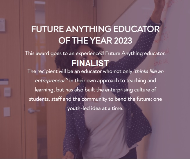 Future anything award finalist